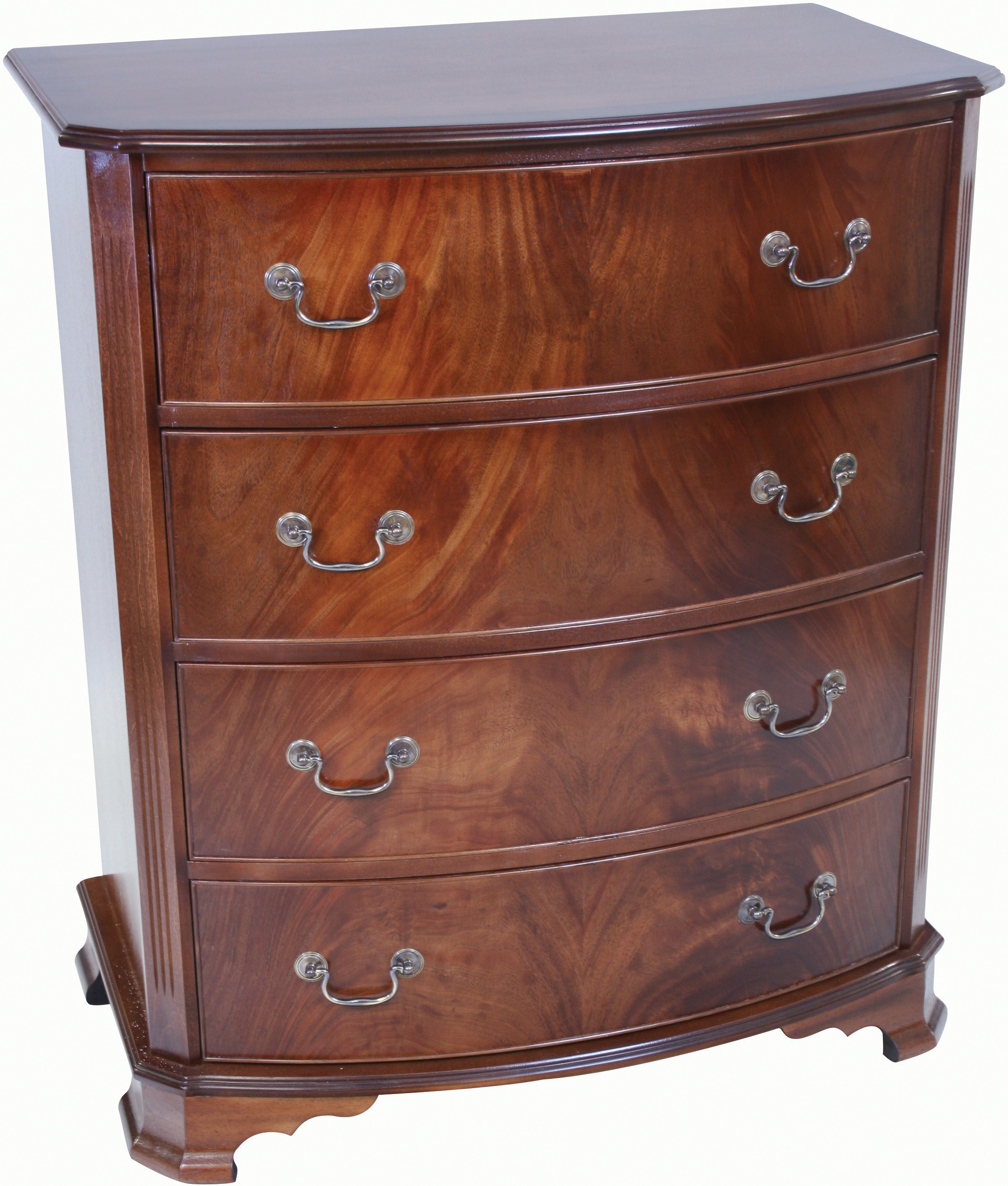 Small Bow Chest | Period Style Bedroom Furniture