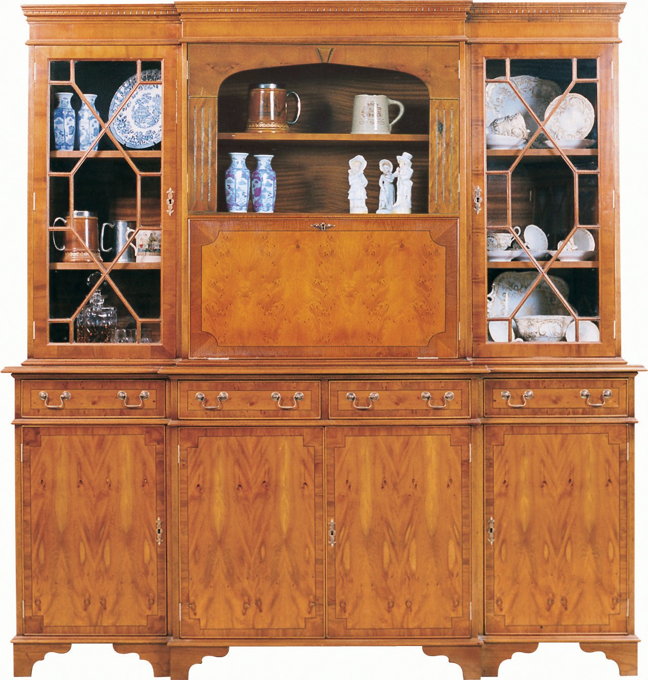 6' Breakfront Cocktail and Arch - Glazed